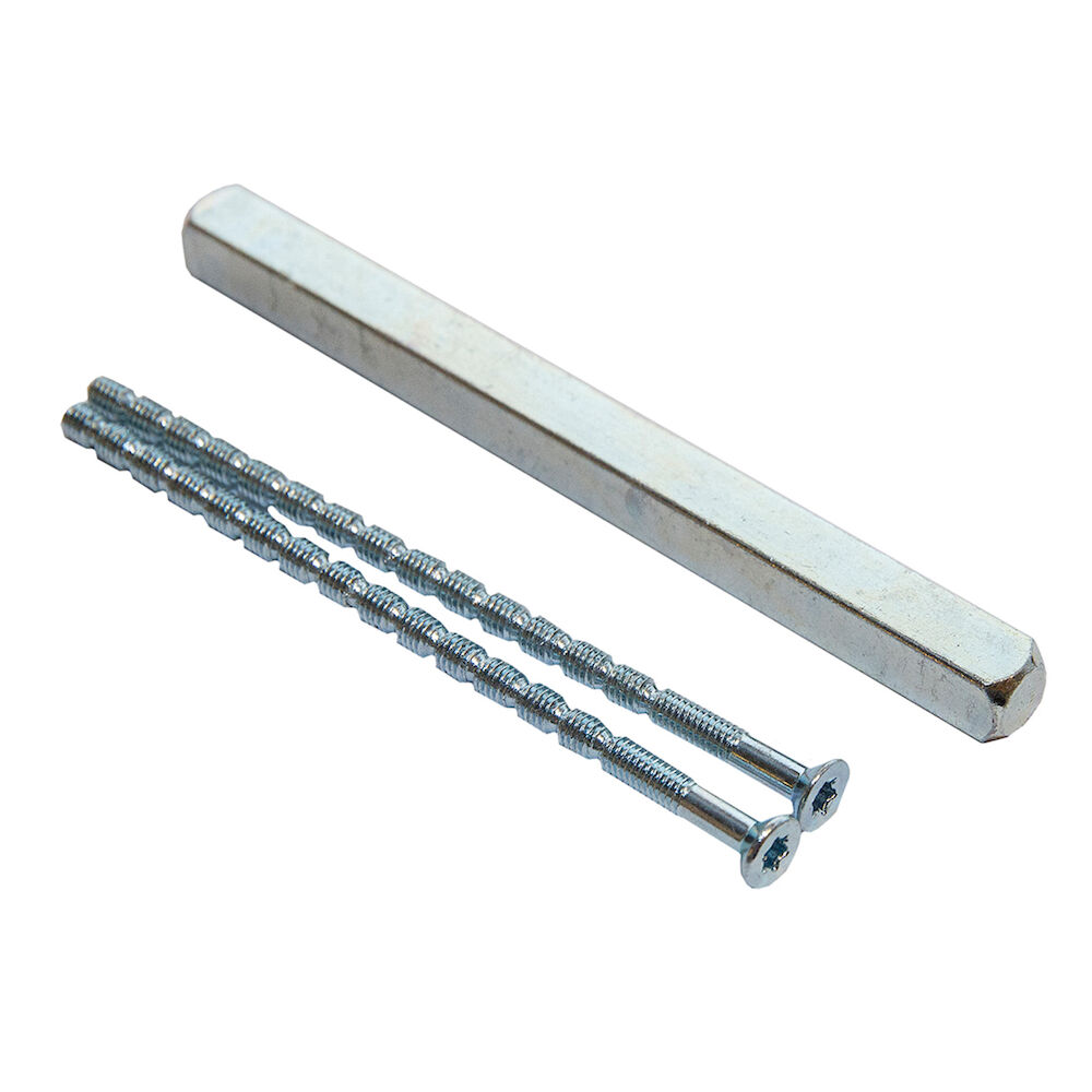 Painikekara ja ruuvit Abloy 135/80 kromattu messinki | STARK verkkokauppa