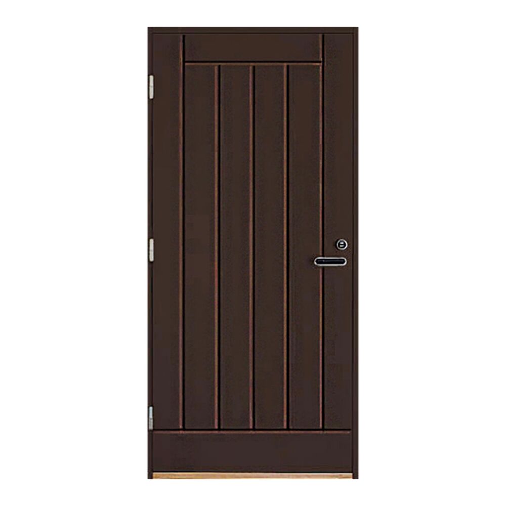 Varaston ovi VO2 10x21 keskiruskea vasen | STARK verkkokauppa