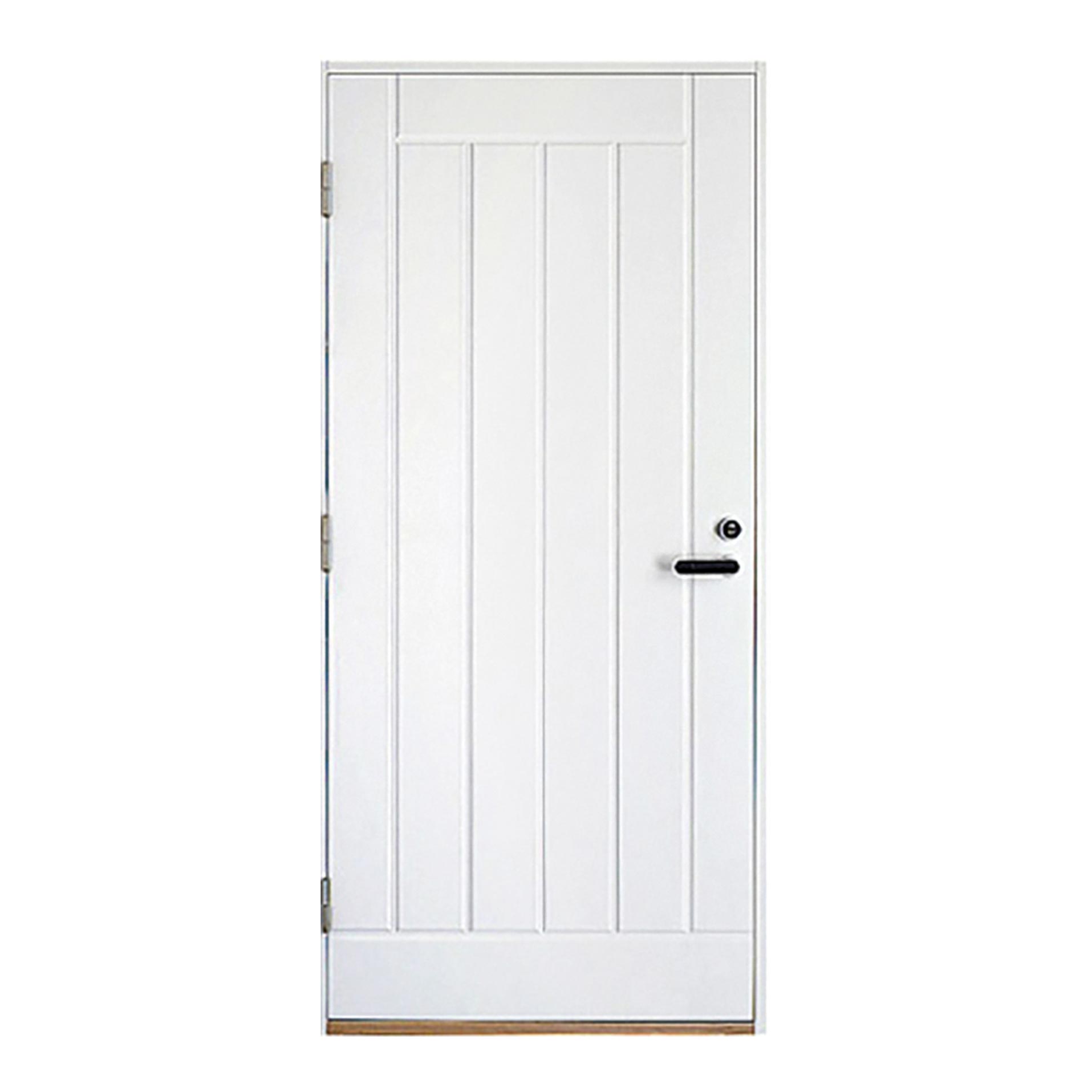 Varaston ovi VO2 9x21 valkoinen vasen | STARK verkkokauppa