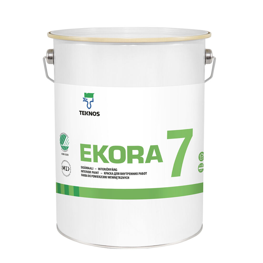 Seinämaali EKORA 7 4,5 l PM3 sävytettävä | STARK verkkokauppa