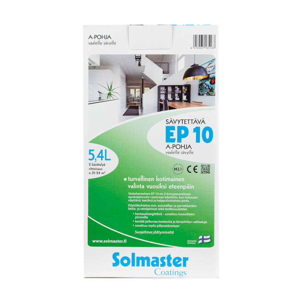 Betonipinnoite Solmaster EP 10 A-pohja 5,4 l | STARK verkkokauppa