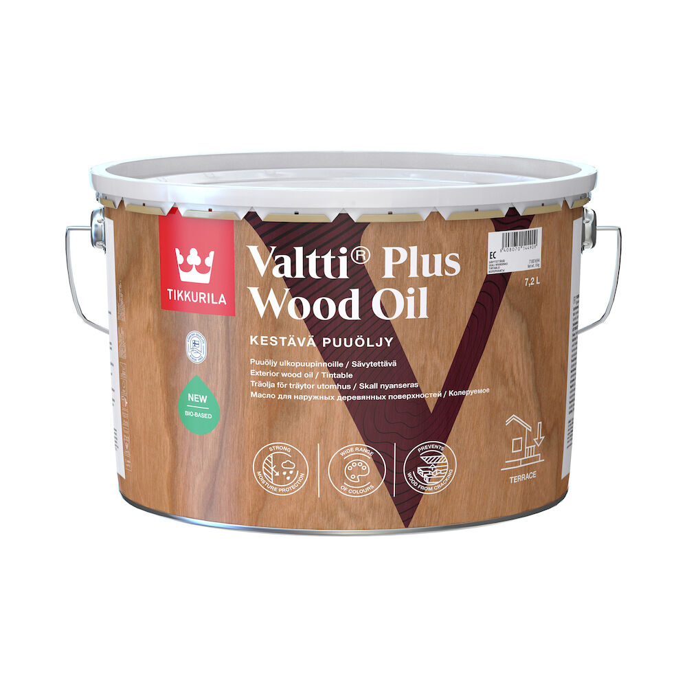 Valtti Plus Wood Oil EC 7,2 l | STARK verkkokauppa