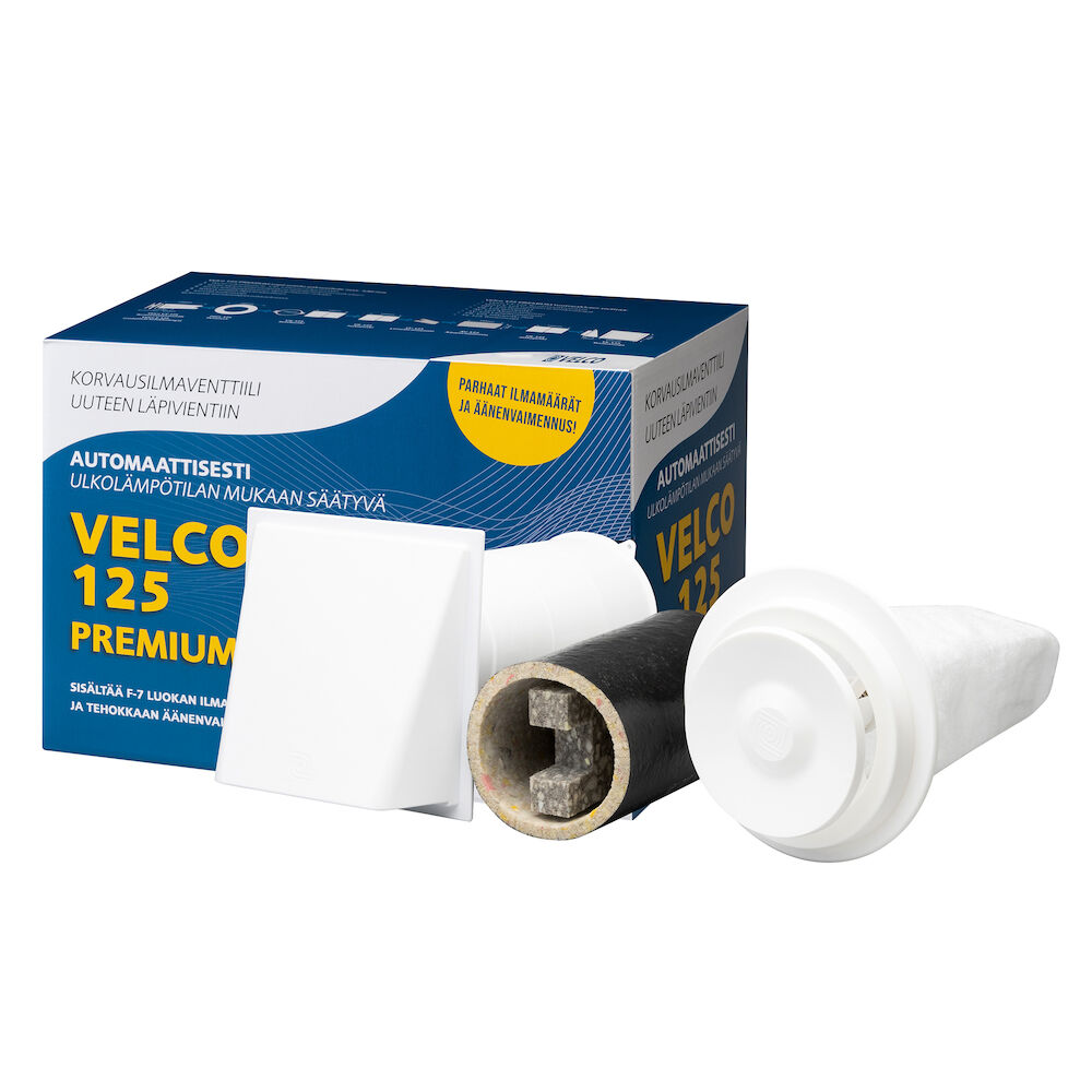 Korvausilmaventtiili Velco 125 Premium | STARK verkkokauppa