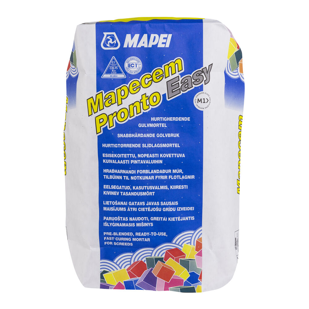 Lattiamassa Mapecem Pronto Easy 20 kg | STARK verkkokauppa