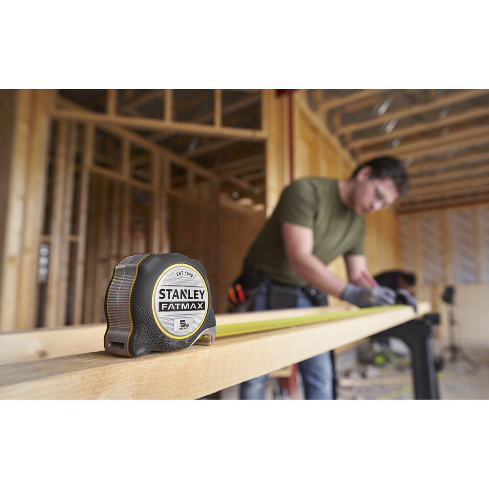 Rullamitta Stanley Fatmax Supercharge 5m | STARK verkkokauppa