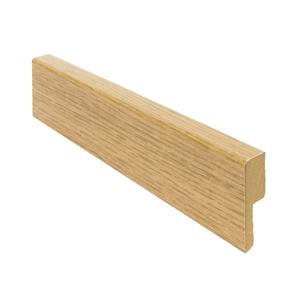 Jalkalista johtoura MDF RAW 16x42x2800 tammi melamiini | STARK verkkokauppa