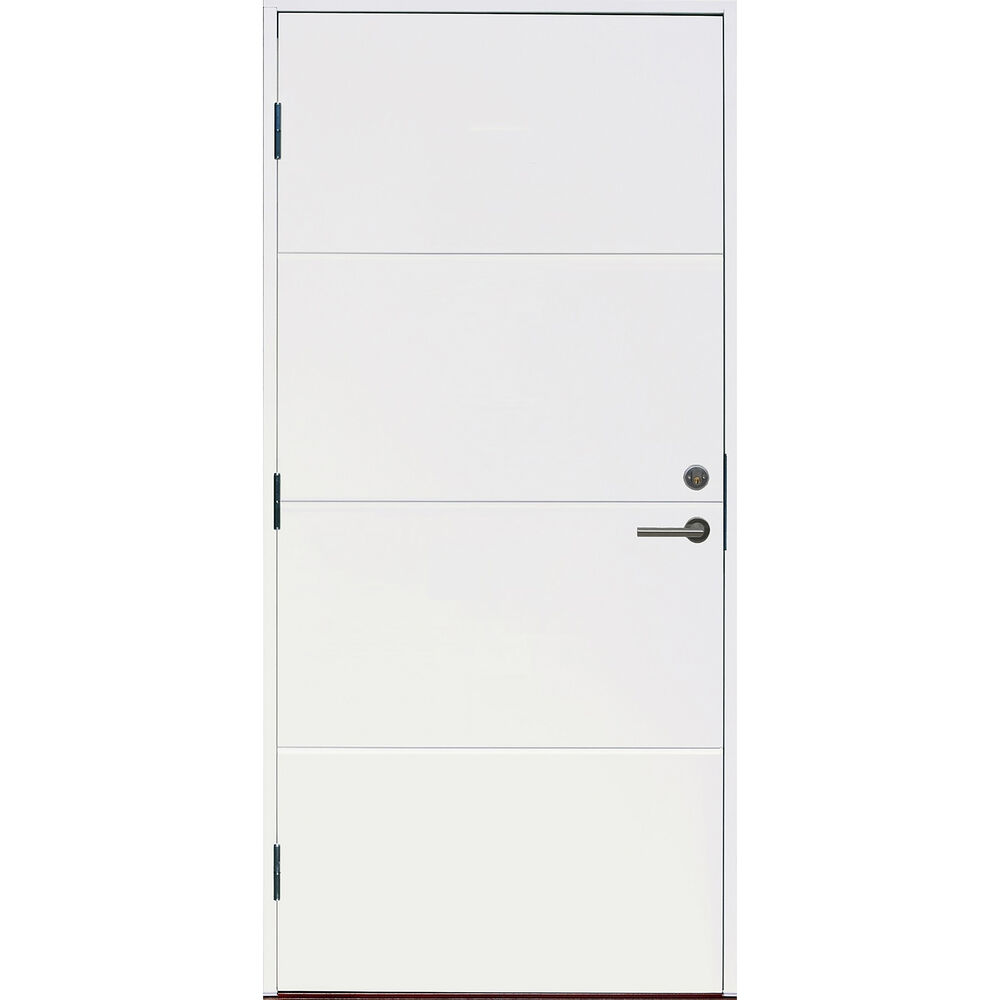 Ulko-ovi UOV2 9x21 valkoinen vasen 115 mm karmi | STARK verkkokauppa