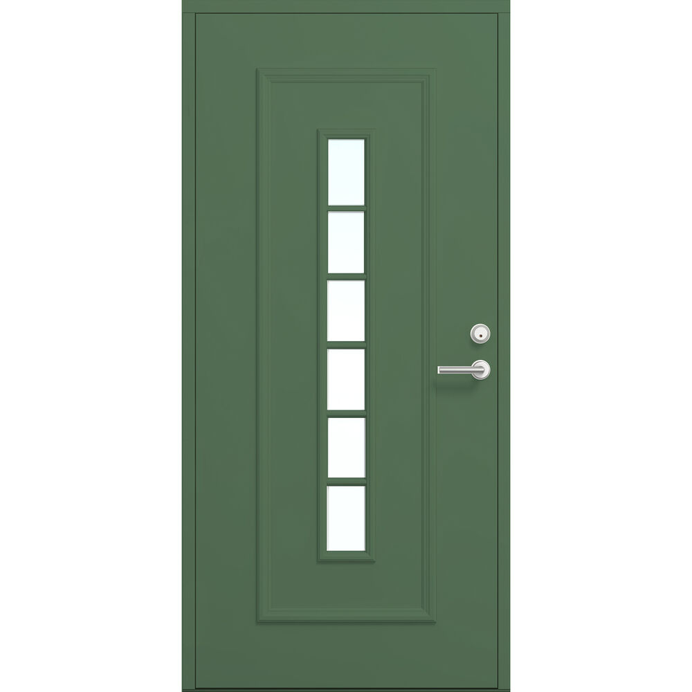 Ulko-ovi Kaski Pauha Thermo 10x21 vasen vihreä/valkoinen | STARK ...