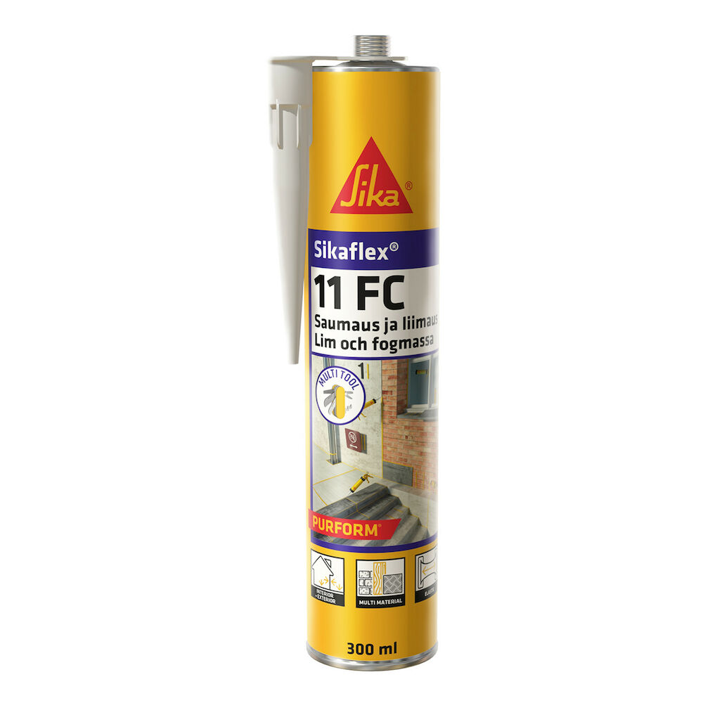 Liima- ja saumamassa Sikaflex 11FC Purform 300ml valkoinen | STARK ...