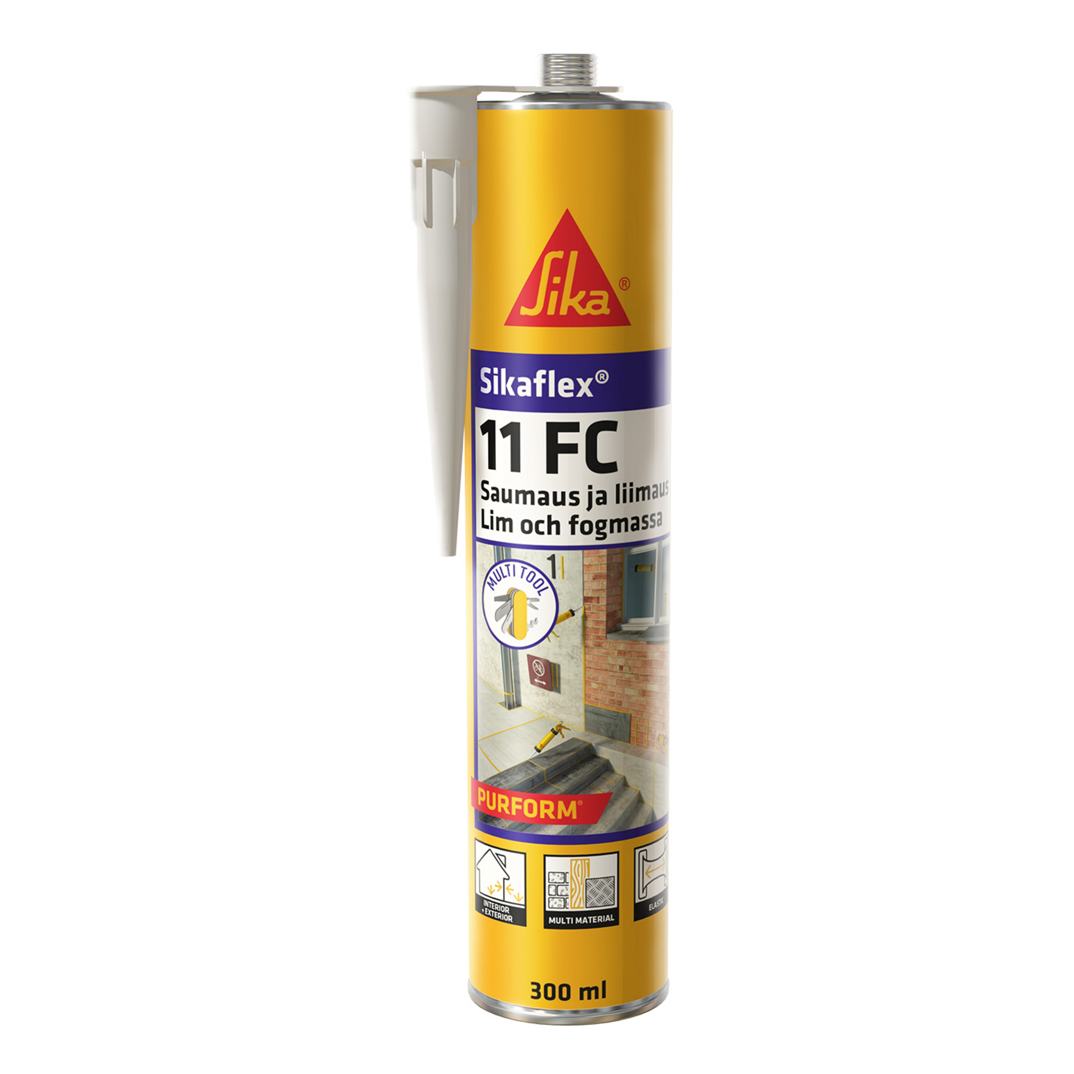 Liima- ja saumamassa Sikaflex 11FC Purform 300ml ruskea | STARK ...