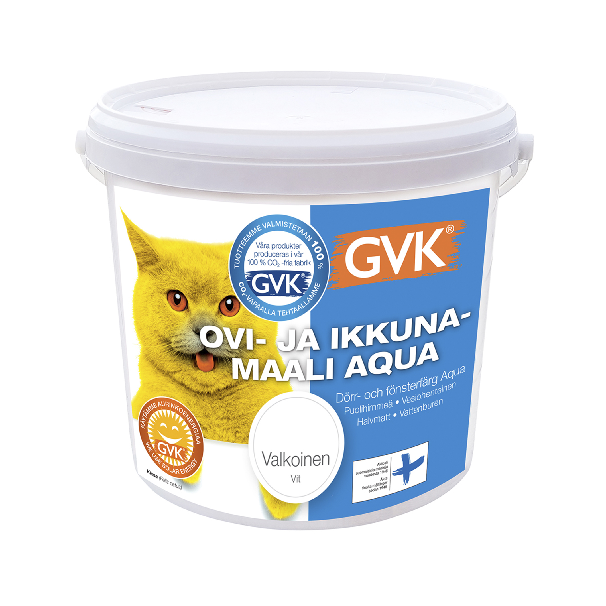 Ovi- ja ikkunamaali GVK C-pohja 0,45L sävytettävä | STARK verkkokauppa