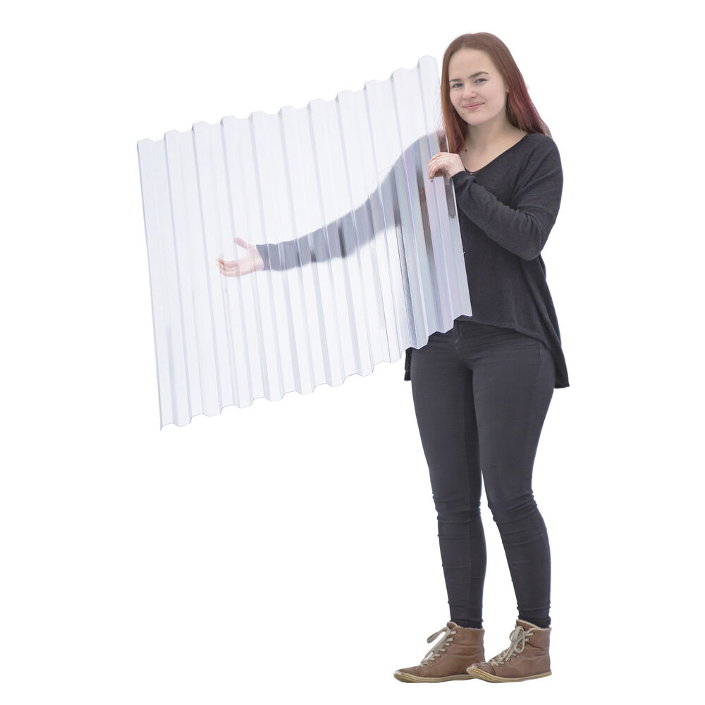 Valokate PC Sun trapetsi 810x1200mm 0,6mm kirkas | STARK verkkokauppa
