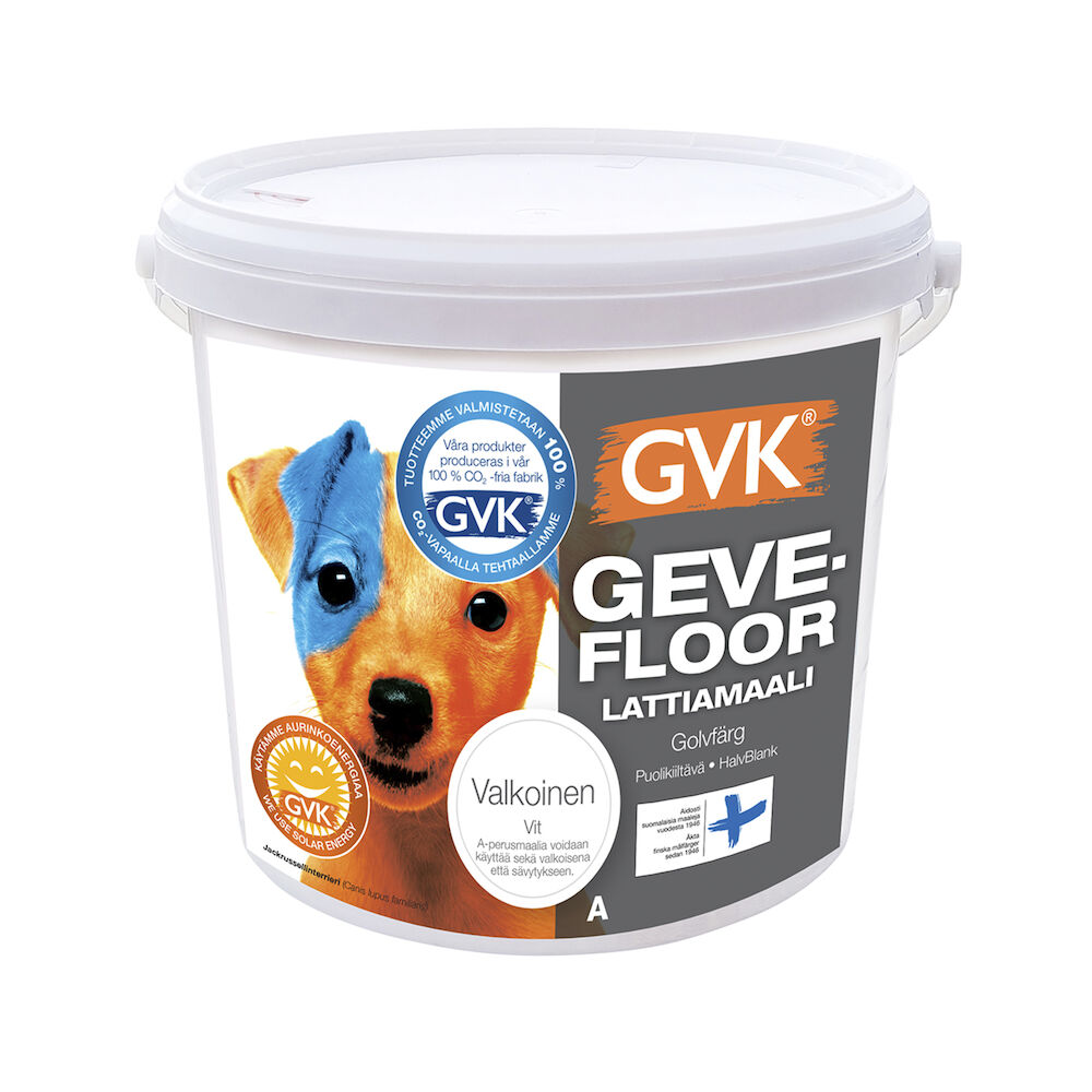 Lattiamaali GeveFloor C-pohja 0,9L sävytettävä | STARK verkkokauppa