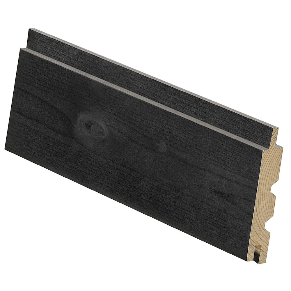 Sisäpaneeli STS4 14x95 mm saunasuojattu musta | STARK verkkokauppa