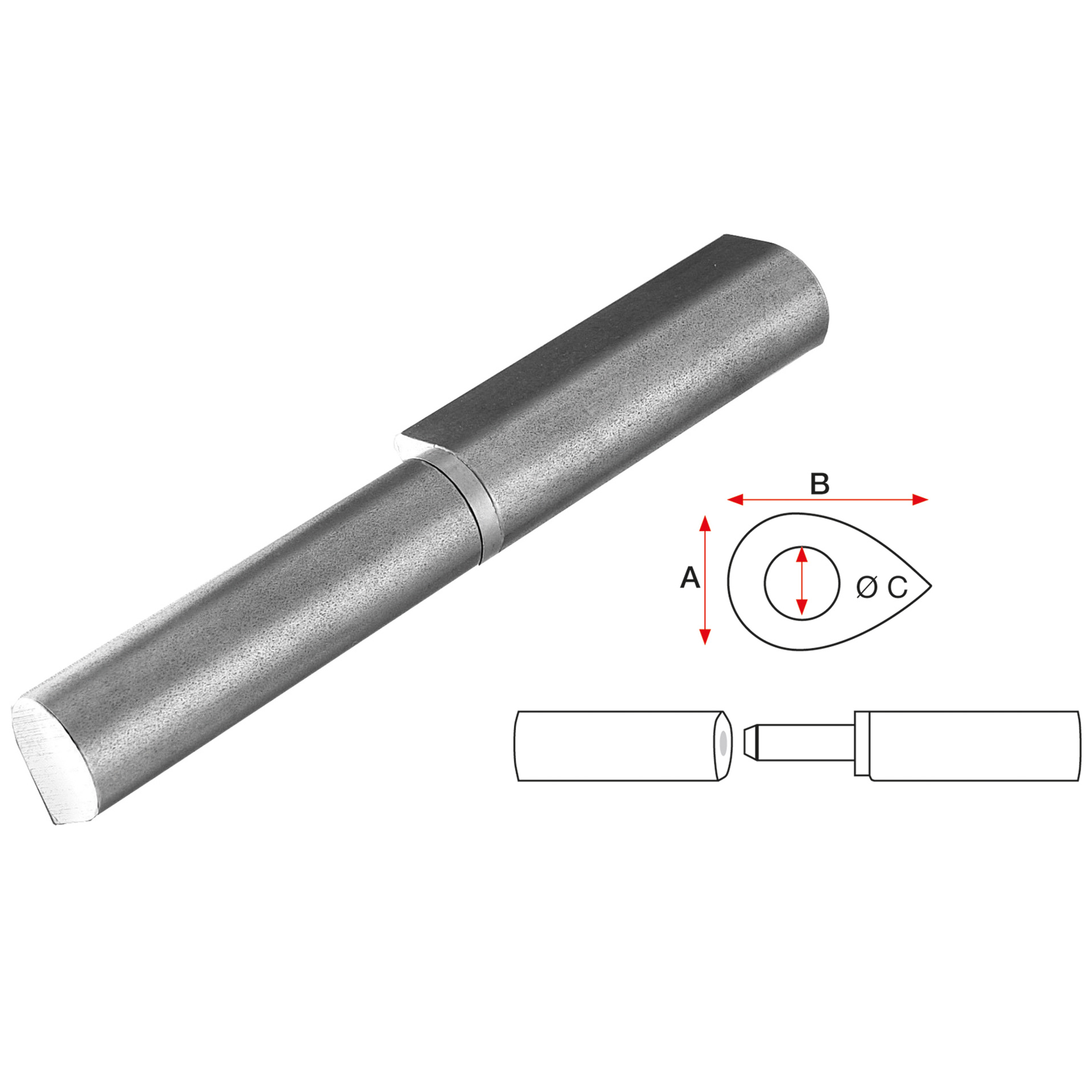Hitsattava pisarasarana HSR-140 mm | STARK verkkokauppa