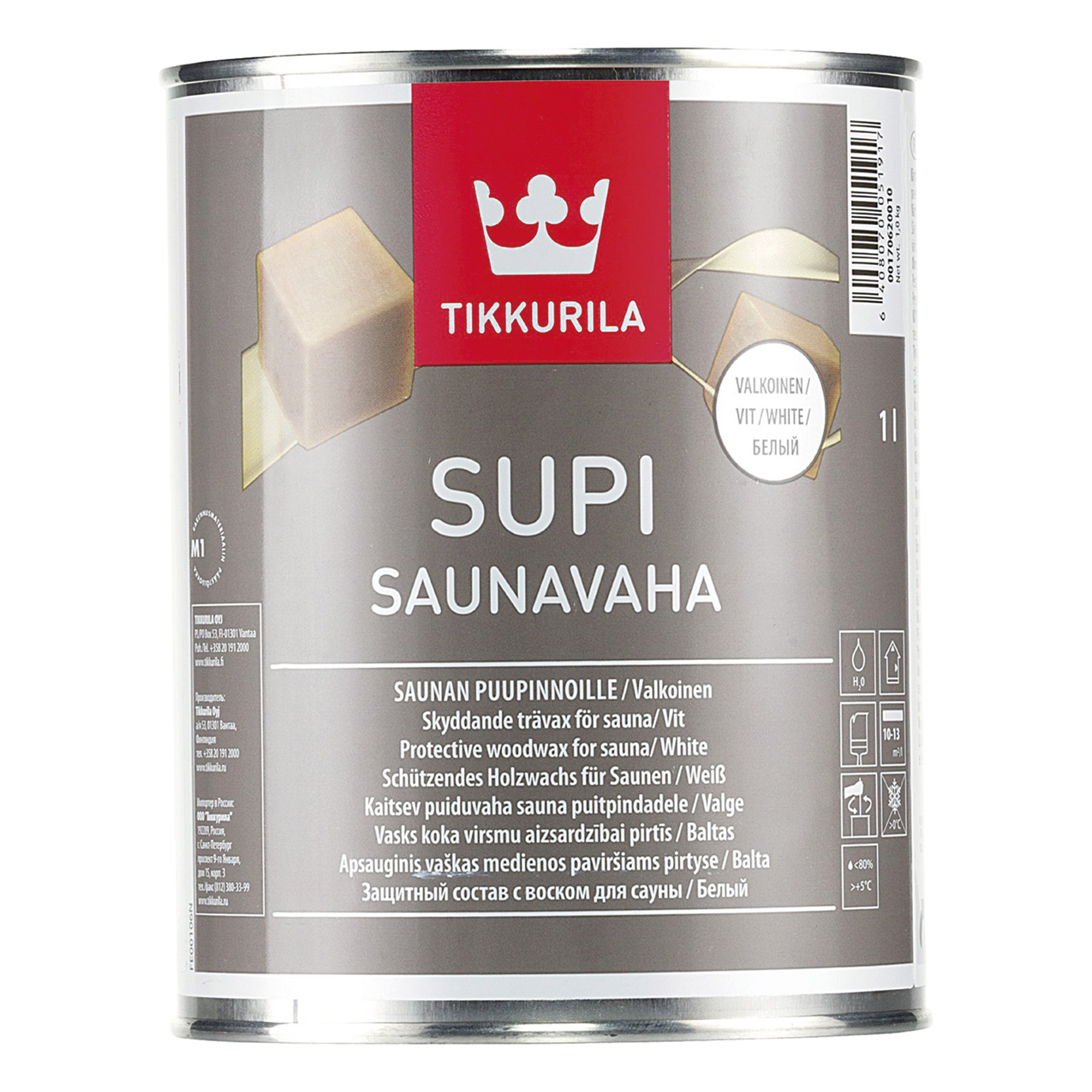 Saunavaha Supi 1 l valkoinen | STARK verkkokauppa