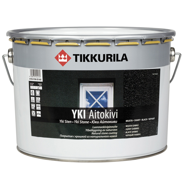 Yki Aitokivi 10 l musta gabro | STARK verkkokauppa