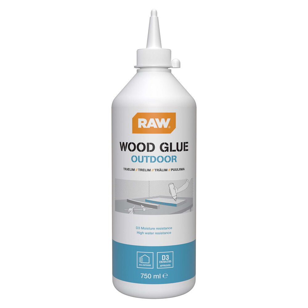Puuliima RAW D3 750ml ulkokäyttöön | STARK verkkokauppa