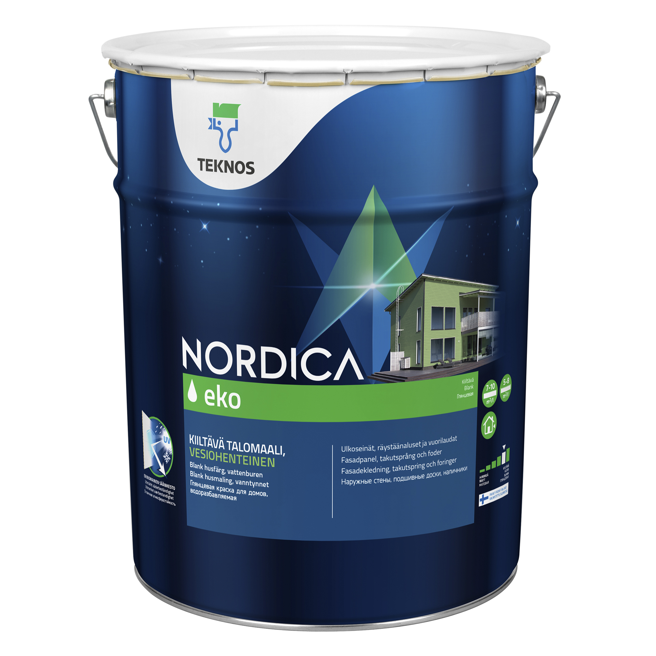 Talomaali Nordica Eko 18 L PM1 Valkoinen STARK Verkkokauppa talomaali-nordica-eko-18-l-pm1-valkoinen-stark-verkkokauppa