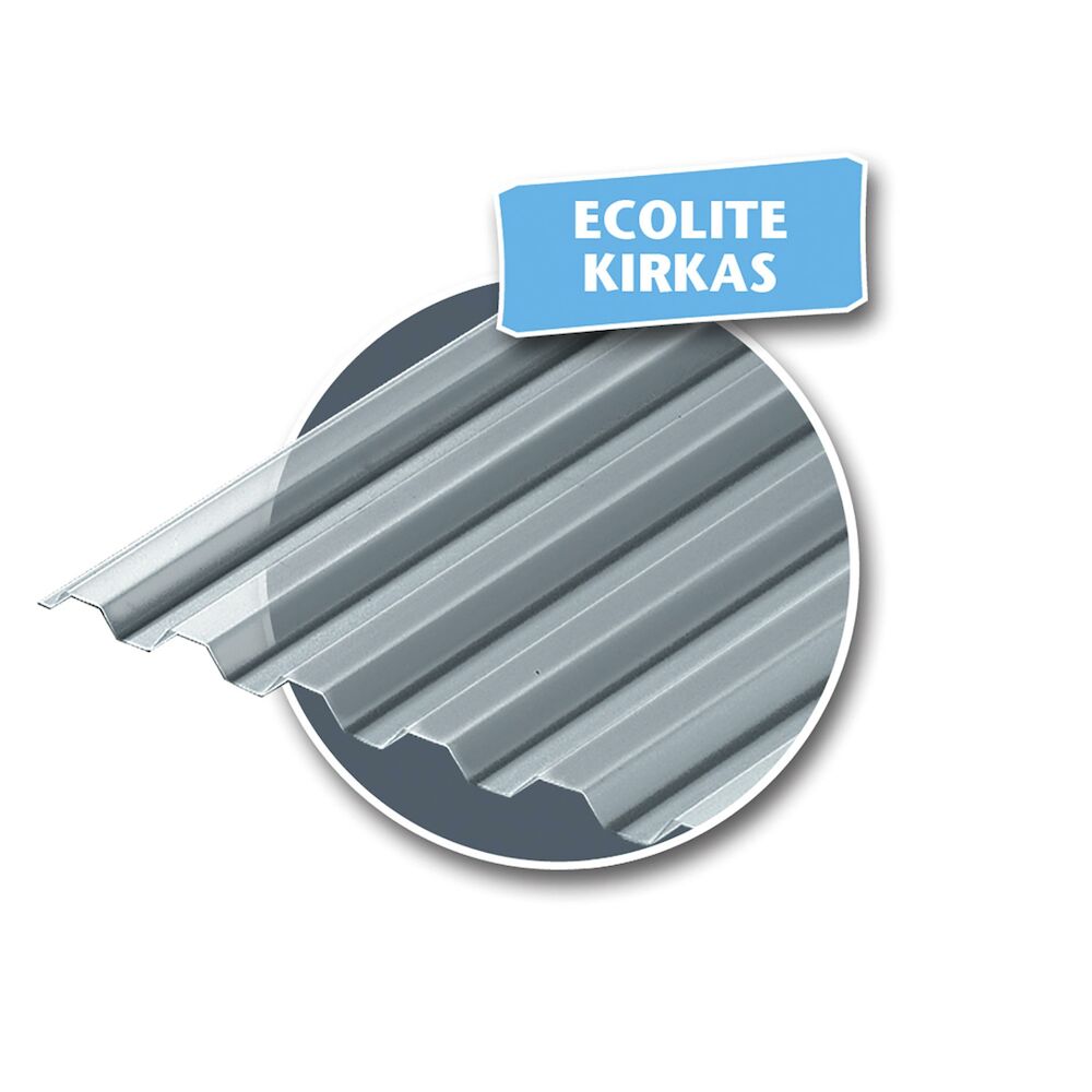 Valokate Ecolite 1090x3000 mm kirkas | STARK verkkokauppa