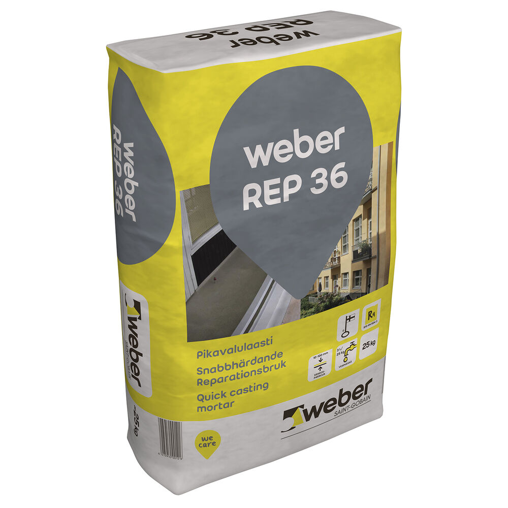 Pikavalulaasti weber REP 36 25 kg | STARK verkkokauppa