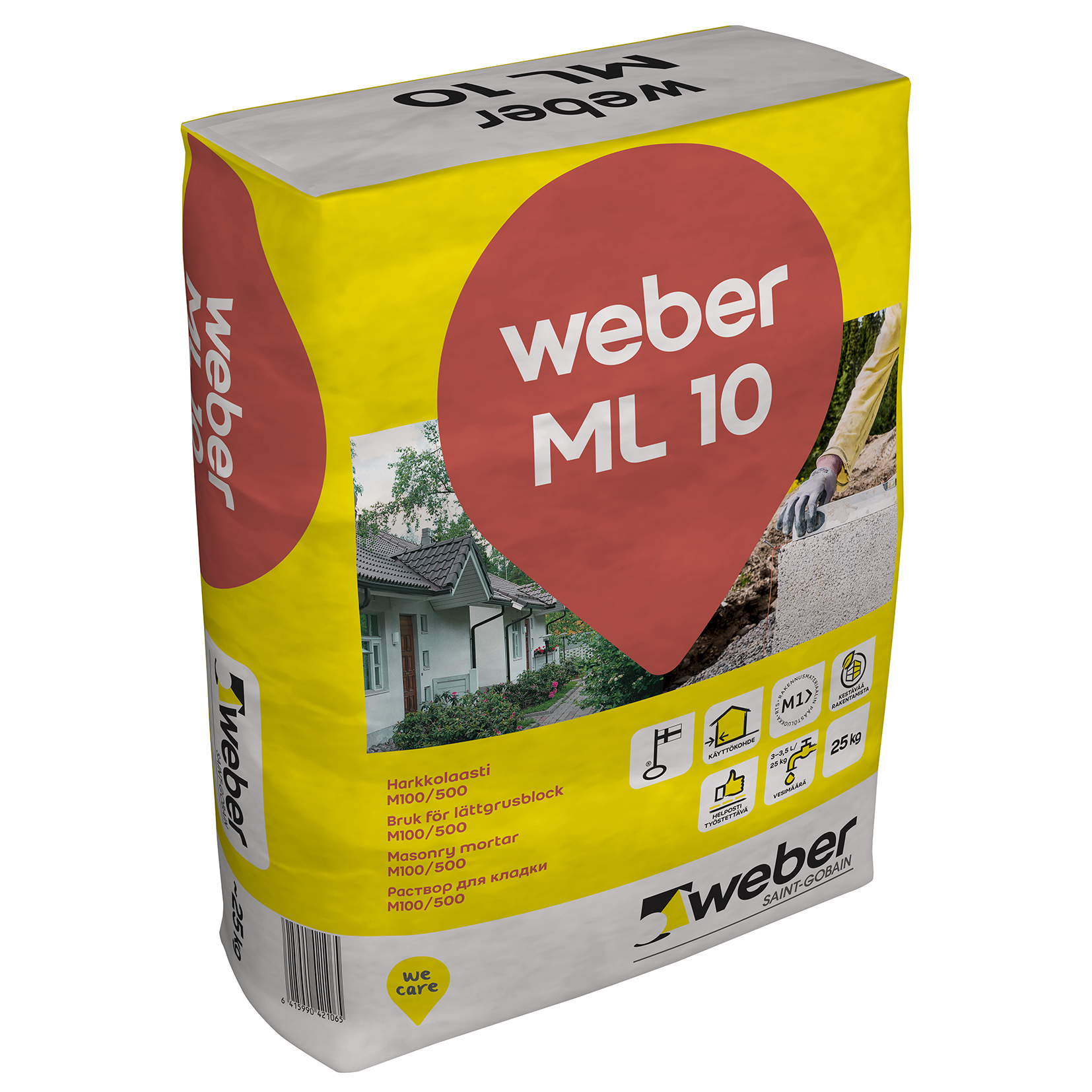 Harkkolaasti M100/500 weber ML 10 25 kg | STARK verkkokauppa